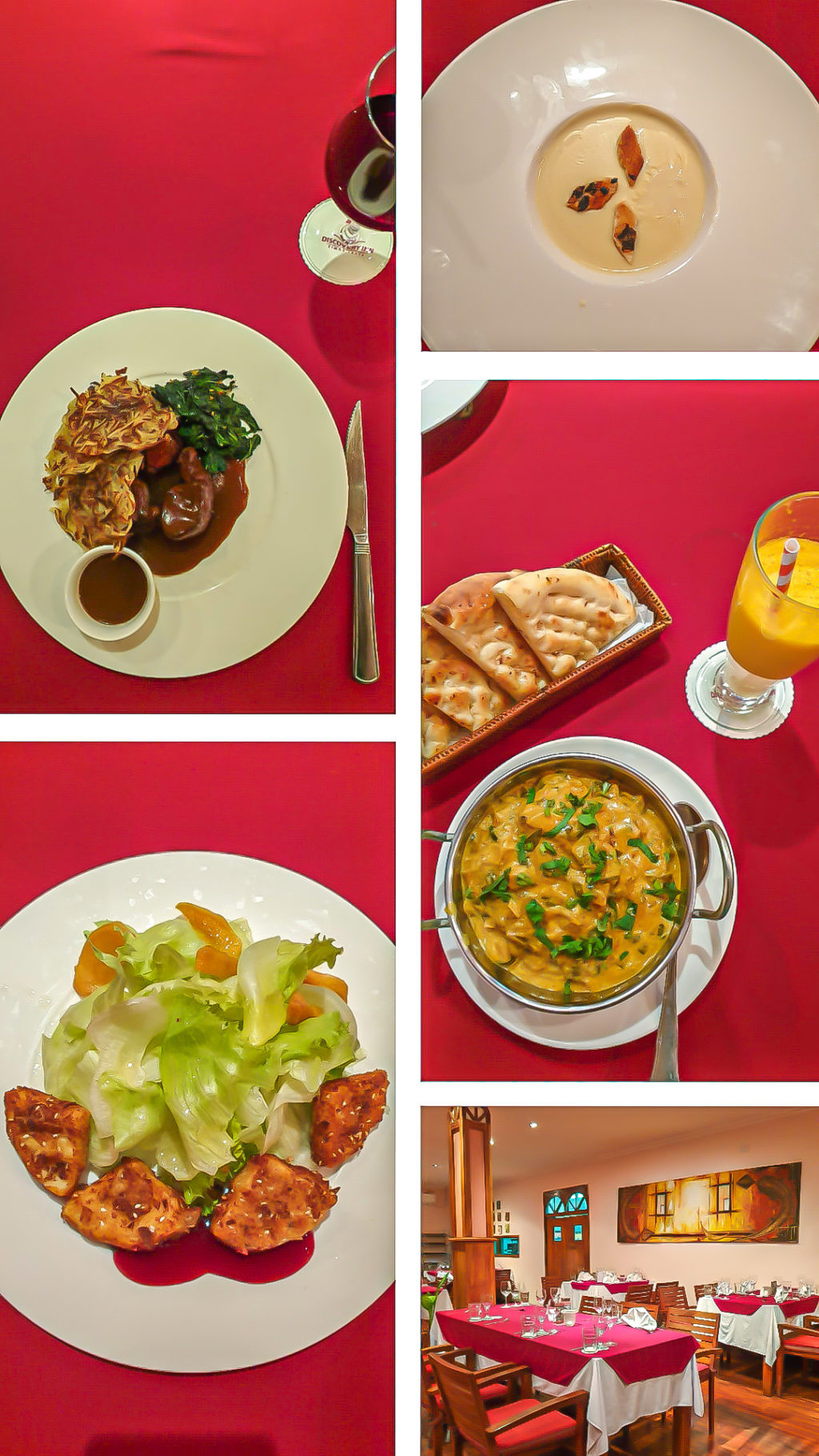 Fine dining in Dili east timor - Anna Sherchand