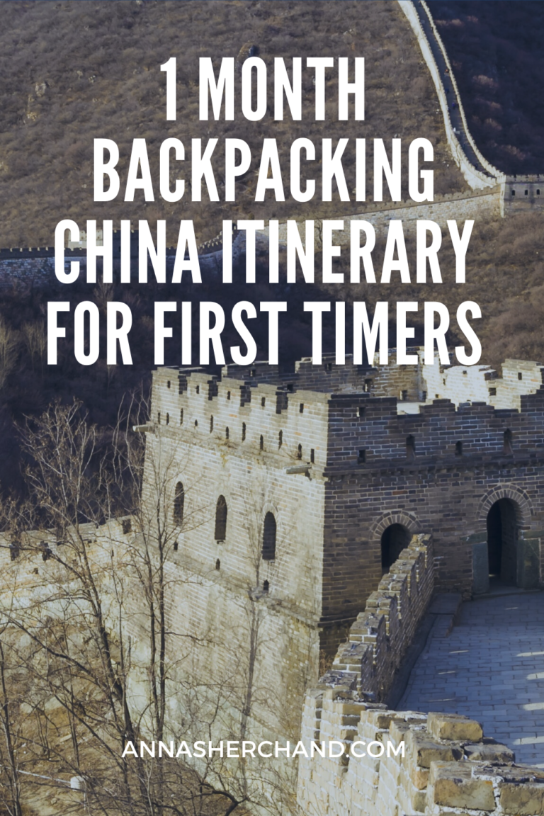 Backpacking China itinerary for 1 month - Anna Sherchand