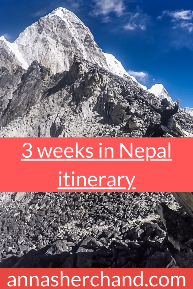 3 weeks in Nepal itinerary - Anna Sherchand