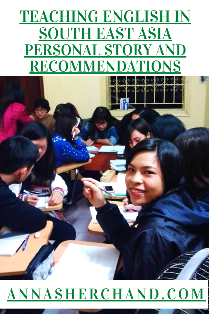 Teaching English in south east asia - Anna Sherchand