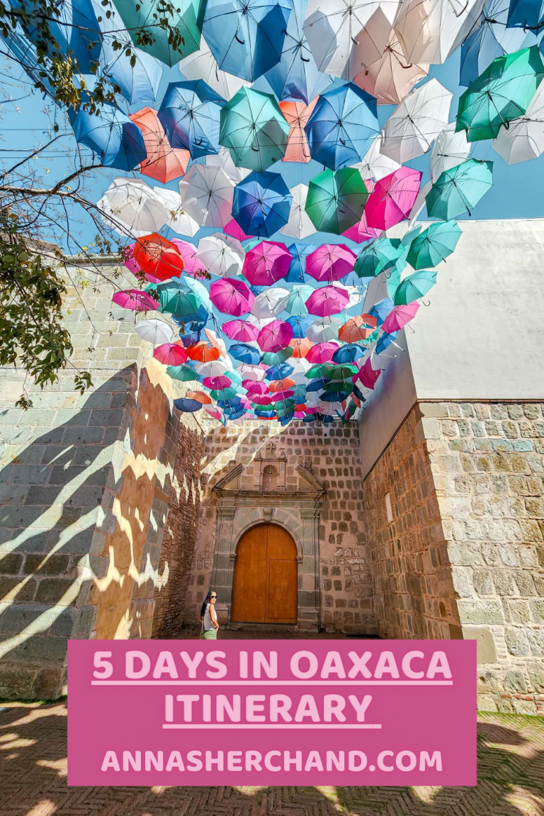 5 days in Oaxaca itinerary - Anna Sherchand