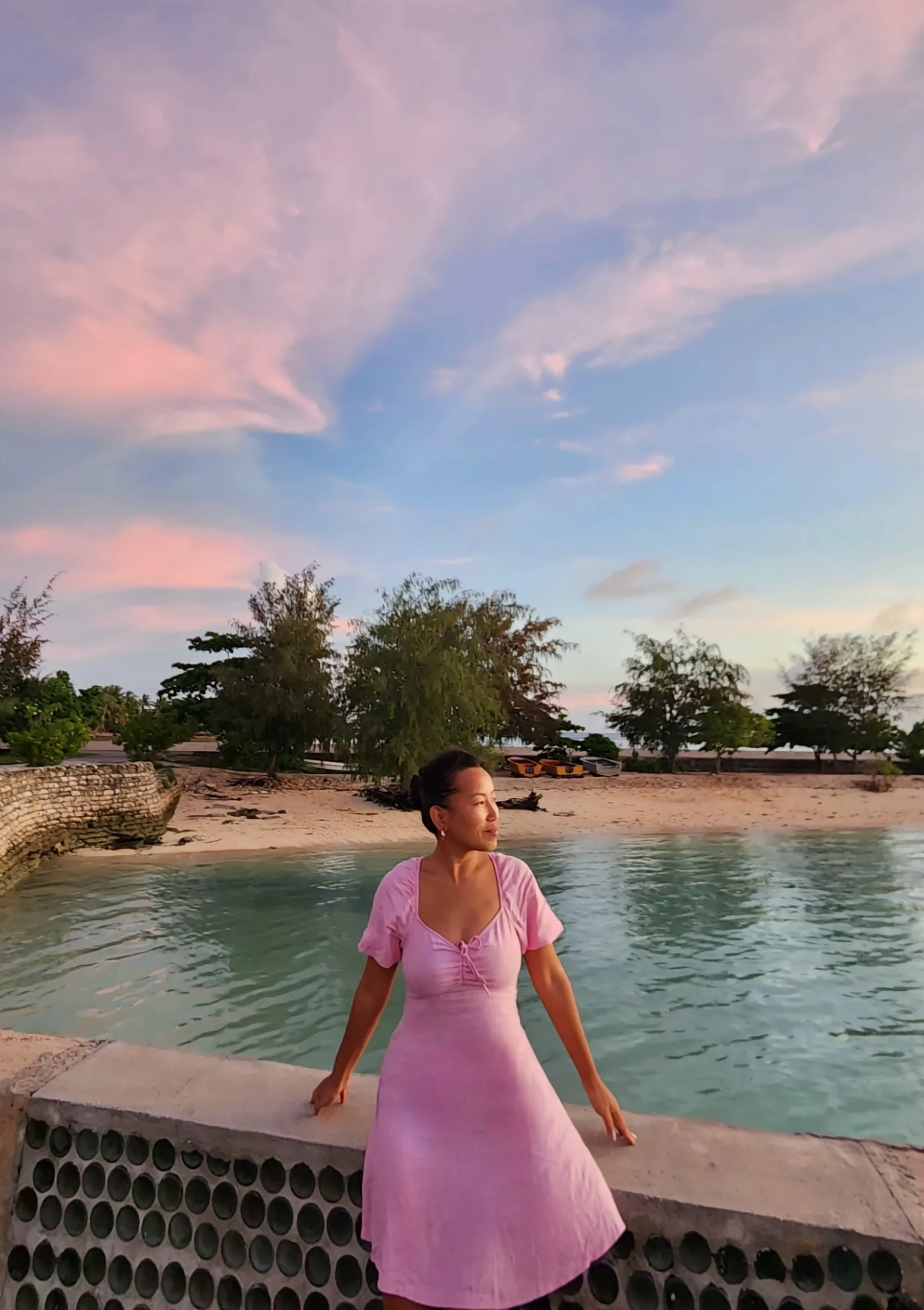 Solo female travel to Kiribati - Anna Sherchand